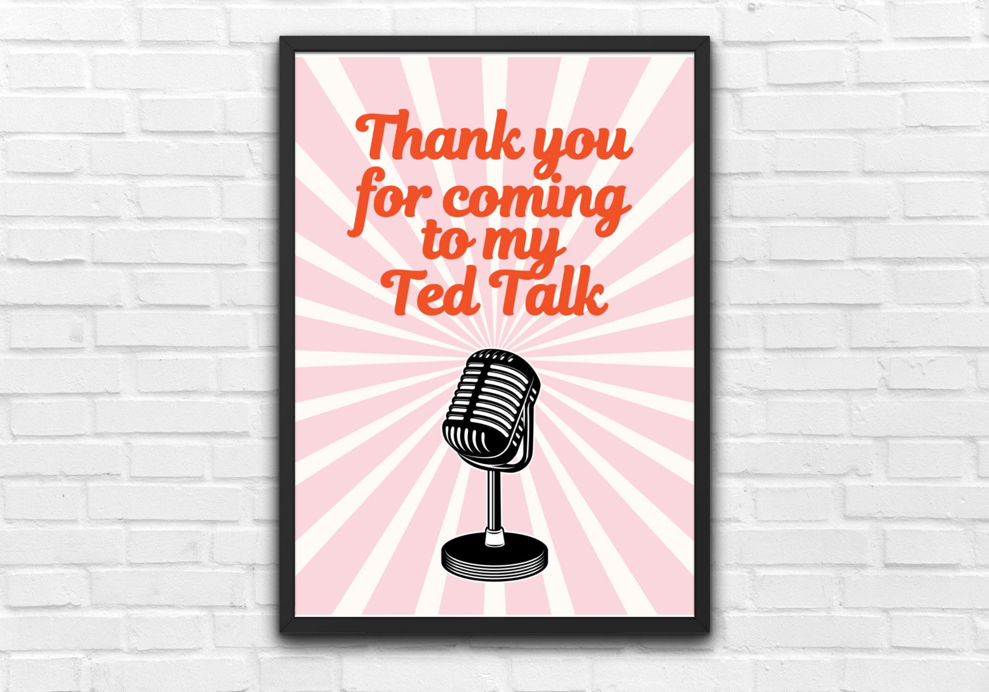 Ted Talk Poster