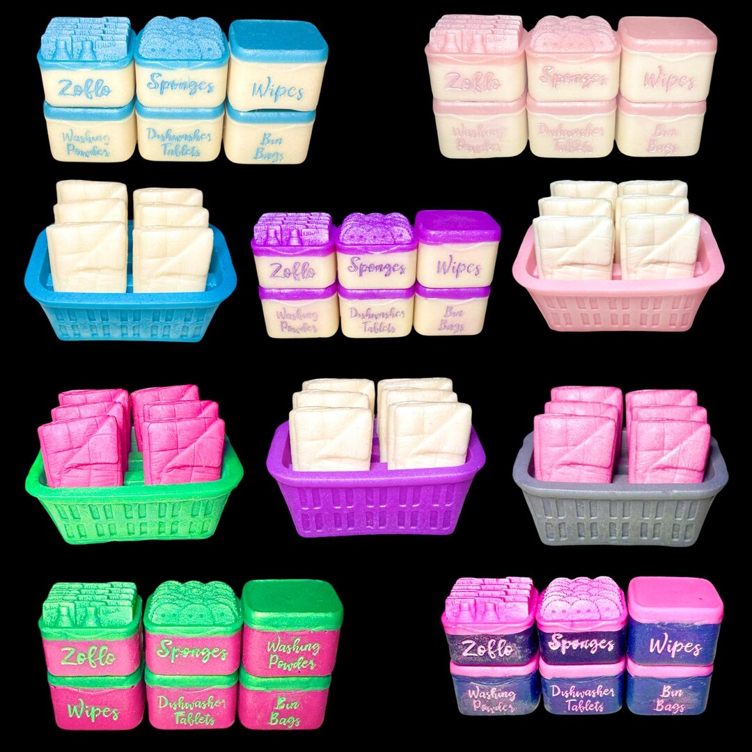 Wax Melt Washing Baskets & Stackable Storage Boxes - Etsy