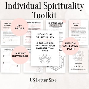 Individual Spirituality Toolkit Printable Spiritual Journey Workbook ...