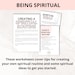 Individual Spirituality Toolkit Printable Spiritual Journey Workbook ...