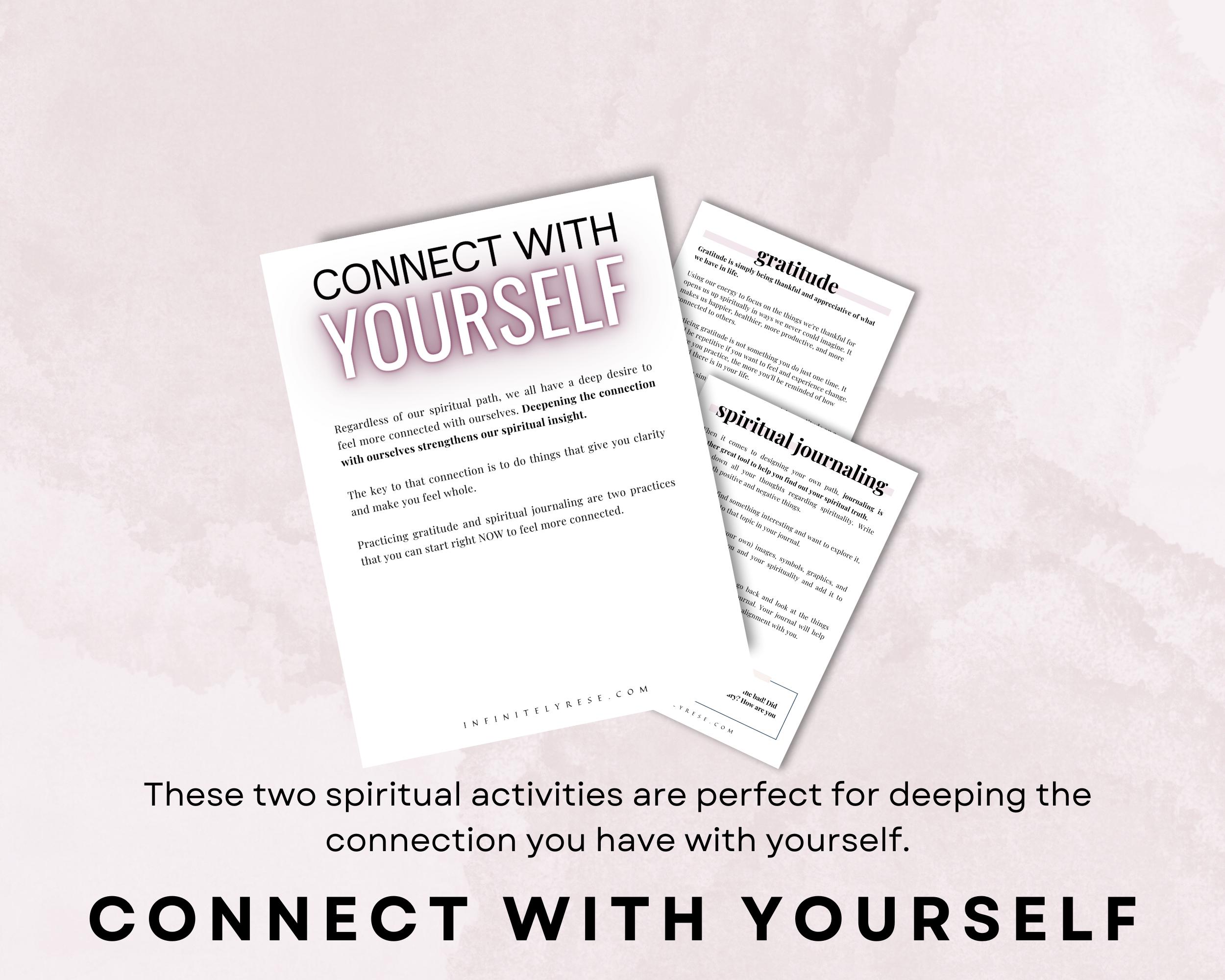 Individual Spirituality Toolkit | Printable Spiritual Journey Workbook ...