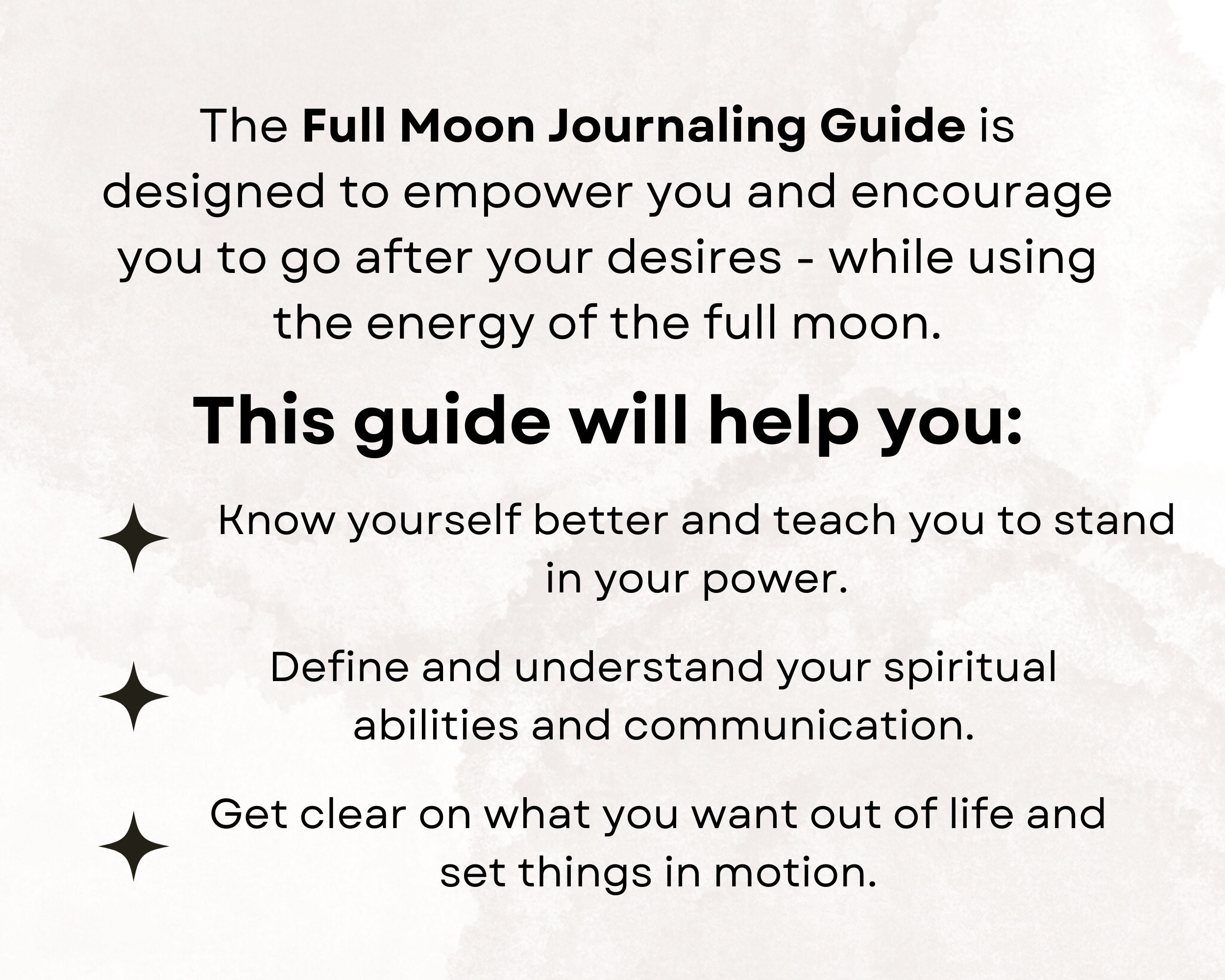 Full Moon Journal Printable Workbook Moon Phases Printable Prompts ...