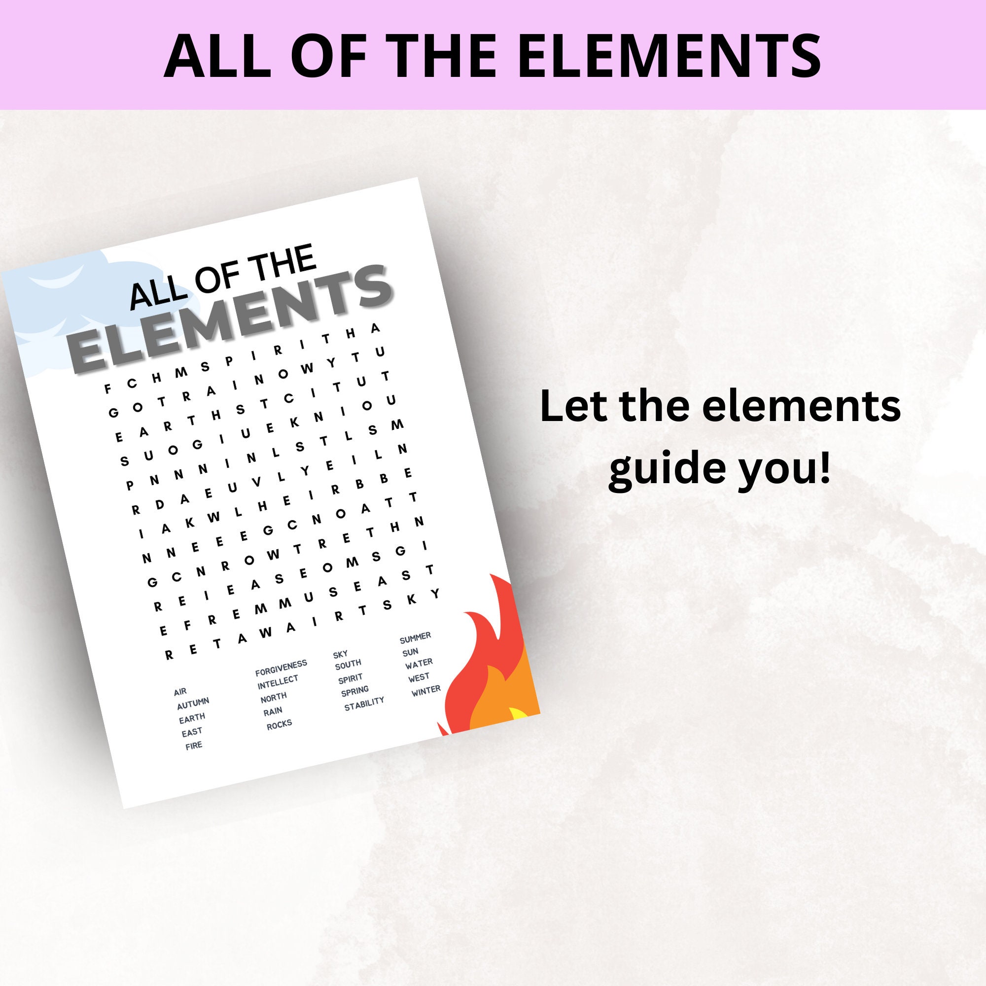 Spiritual Word Search Bundle Printable Spiritual Activity - Etsy