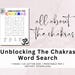 Seven Chakras Word Search Printable | Chakra Print Information ...