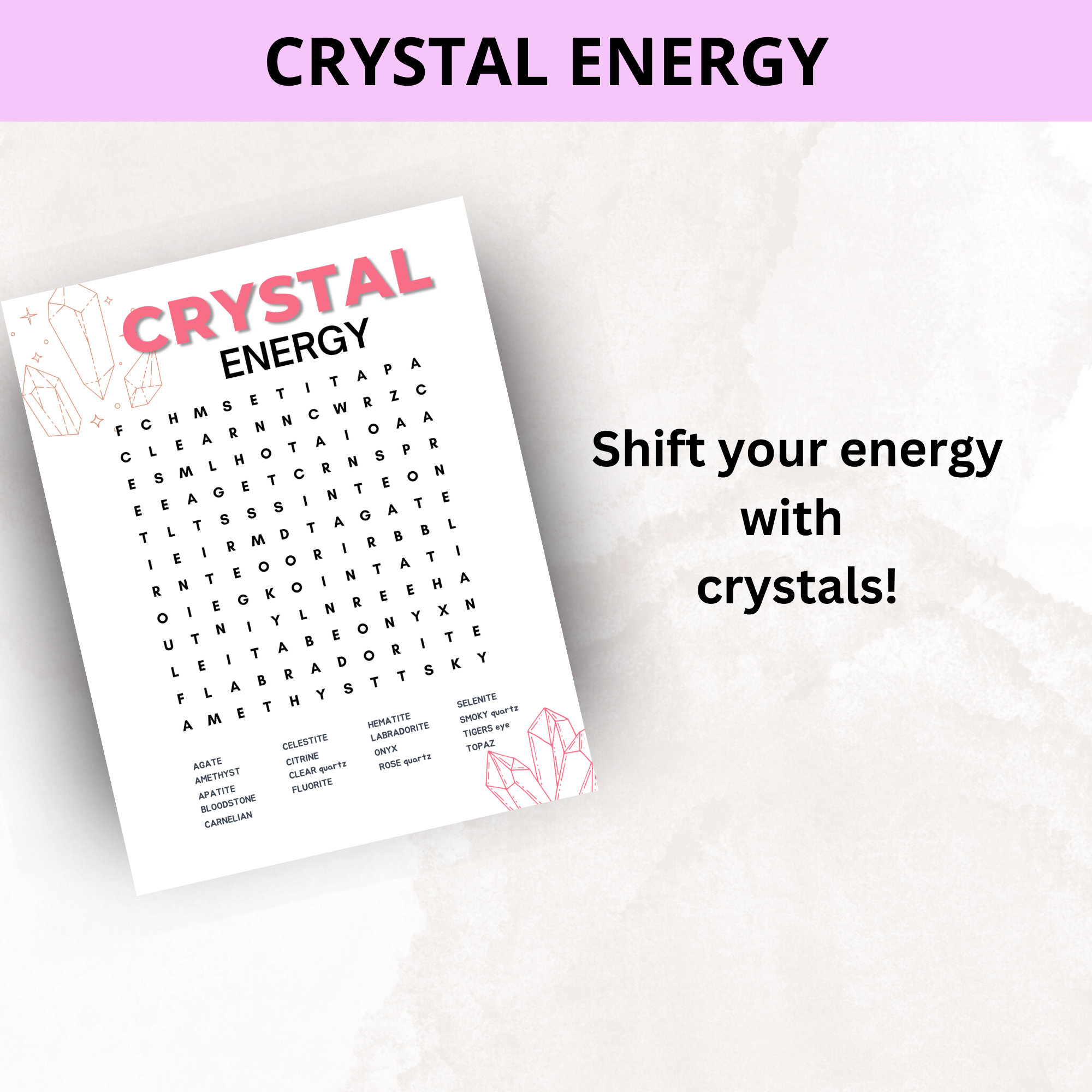 Spiritual Word Search Bundle Printable Spiritual Activity Sheet ...