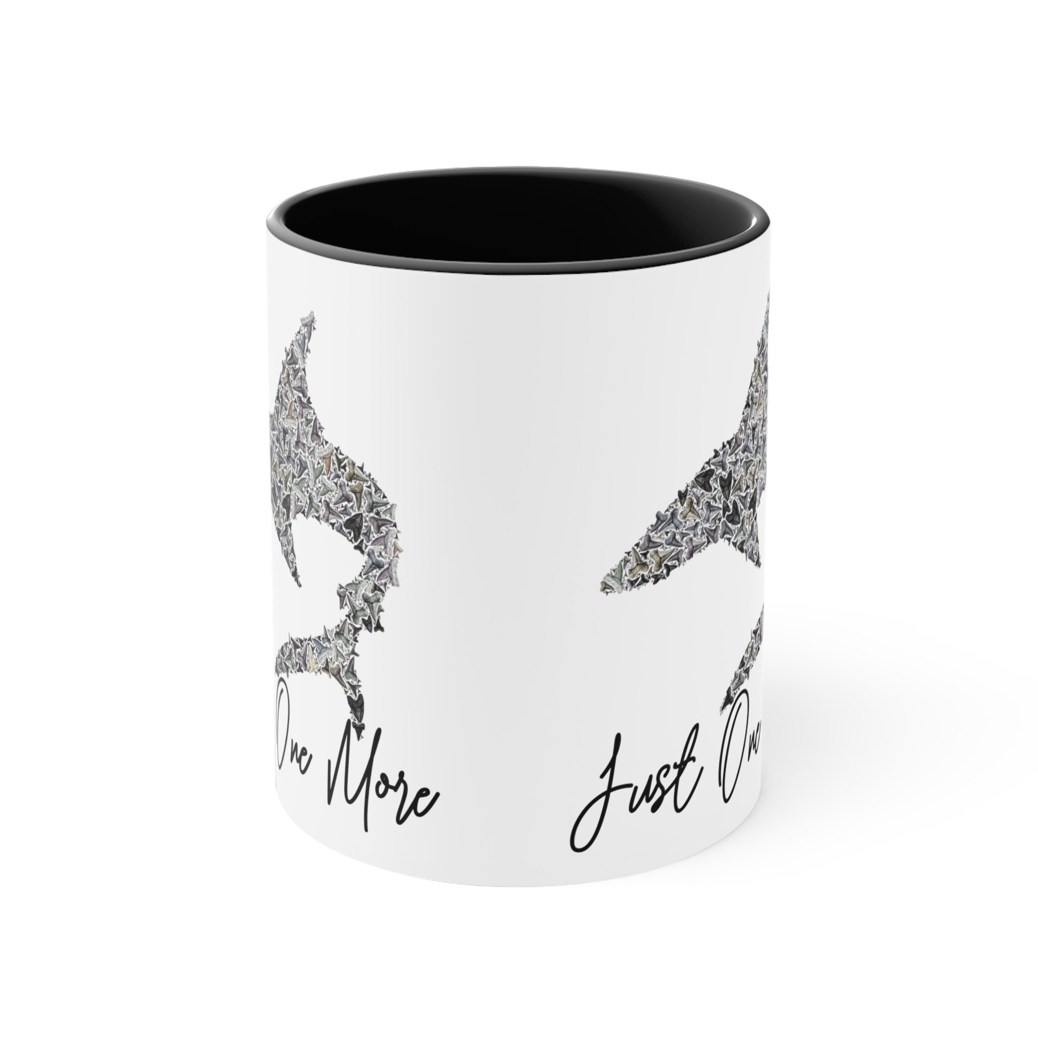 Shark Tooth Coffee Mug,shark Tooth Hunter,fossil Hunting,great White ...