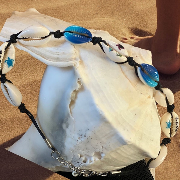 Cowrie Necklace Etsy
