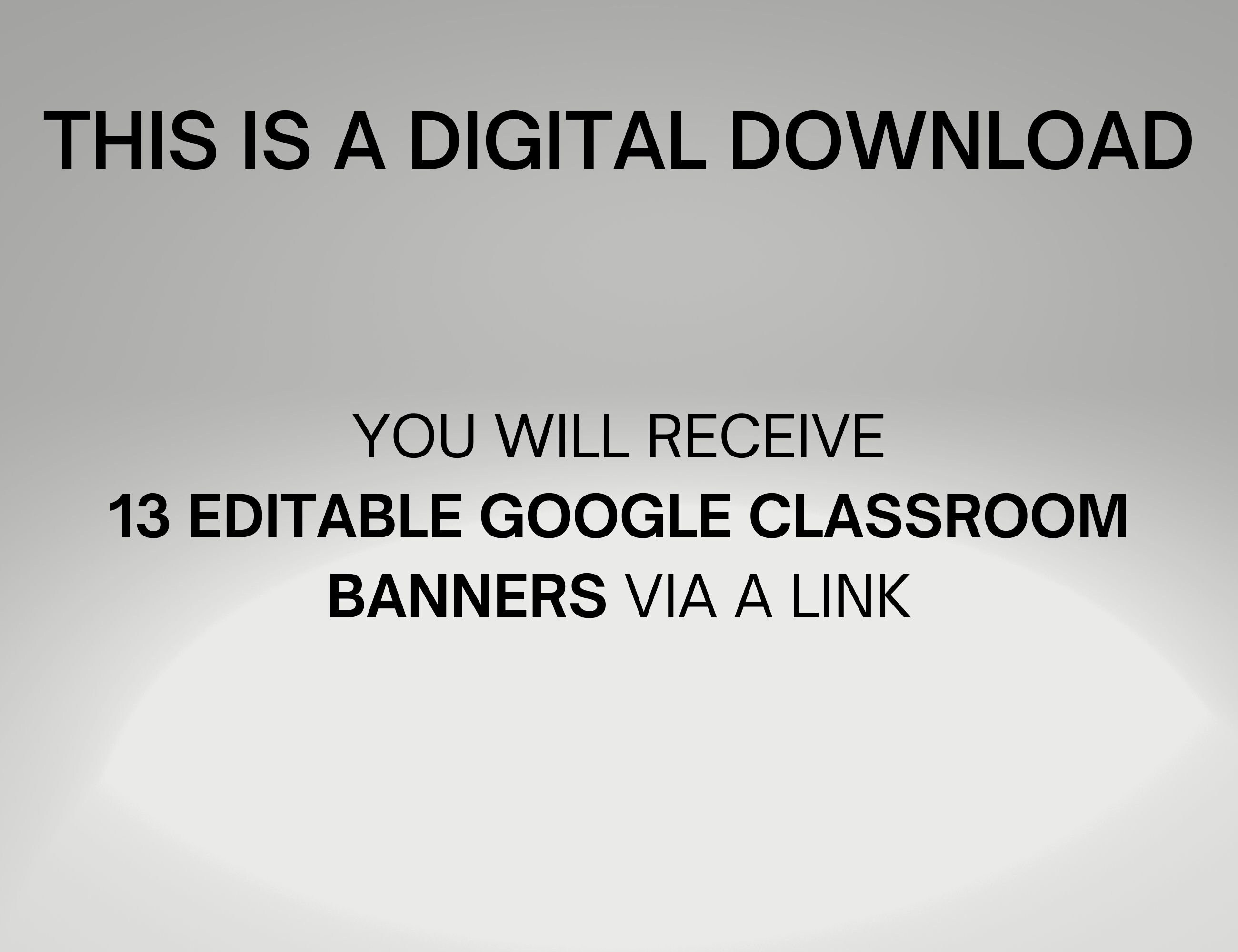 Google Classroom Banners School Year, Back to School, Classroom, Google ...
