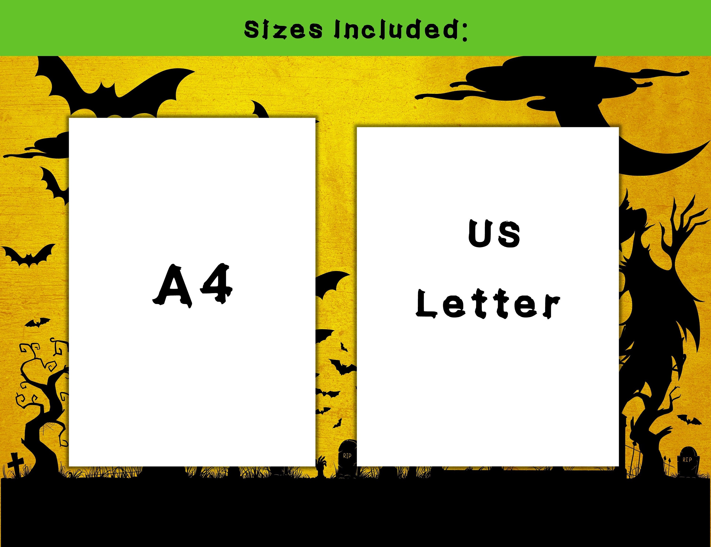 English Printable Halloween Fall Event Awards Certificates Plus Voting ...