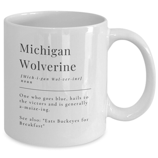 Michigan Mug - Etsy