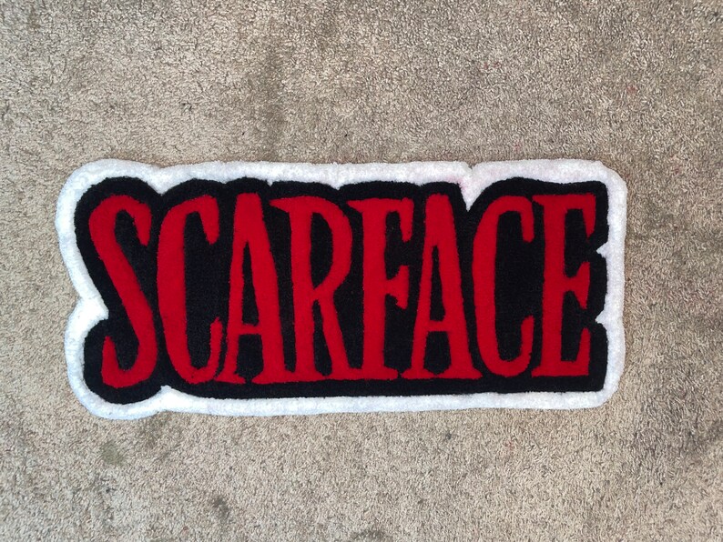 Scarface Custom Tufted Rug - Etsy