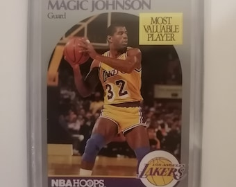 Magic Johnson Card - Etsy