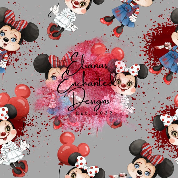 Horror Minnie Mouse - Etsy