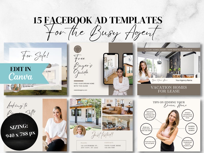 Real Estate Facebook Ad | Real Estate Ads | Facebook Ad Template ...