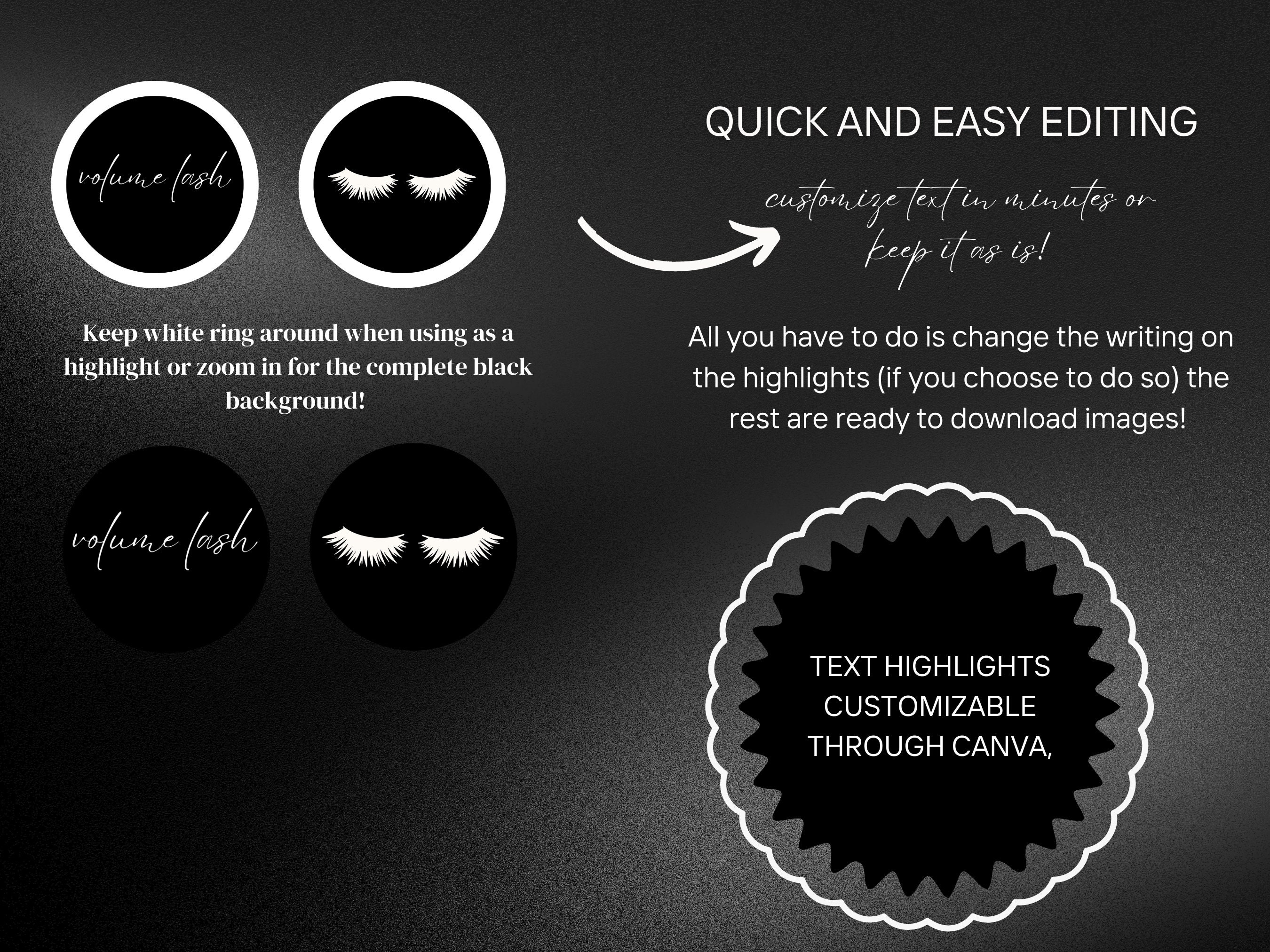 Lash Business Instagram Highlight Covers Lash Tech Icons Instagram ...