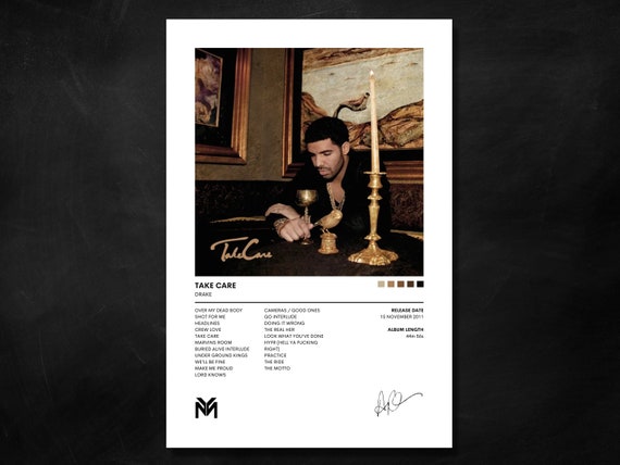 Drake Take Care Album Back Cover