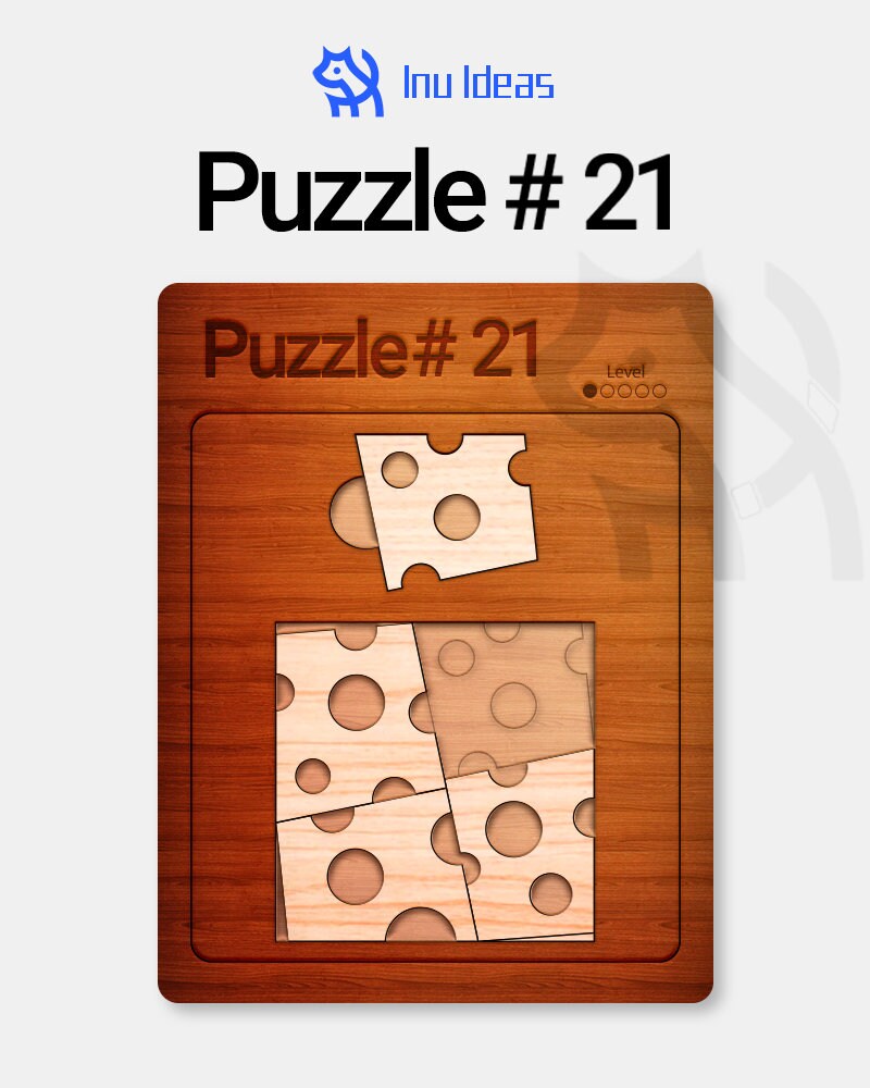 Puzzle Laser Cut File - Puzzle #21 - Etsy