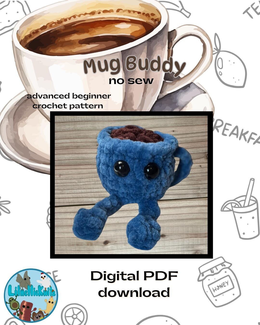 Mug Buddy Crochet Pattern - Etsy