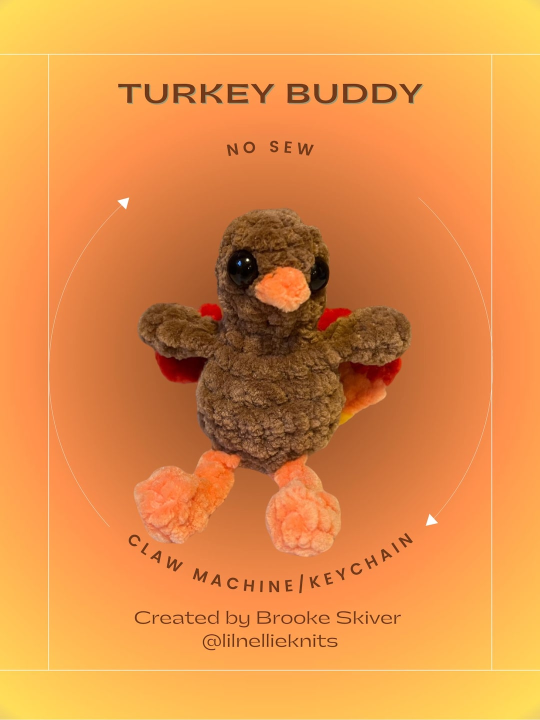 Turkey Buddy Crochet Pattern - Etsy