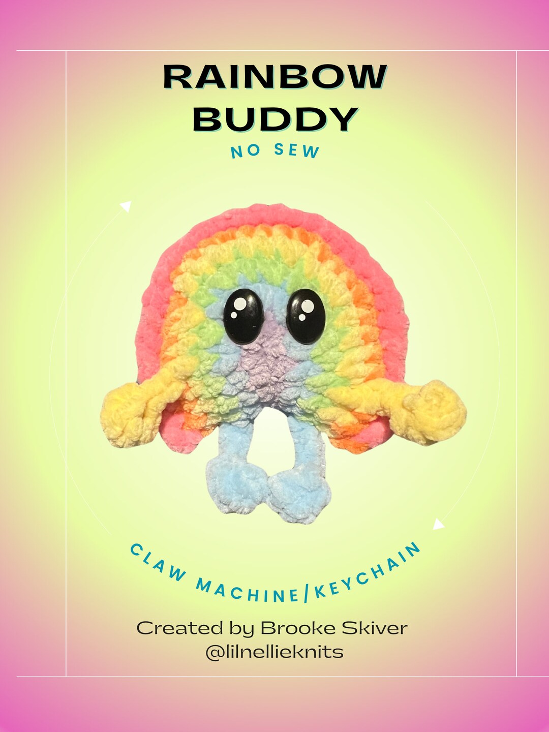 Rainbow Buddies Crochet Pattern - Etsy