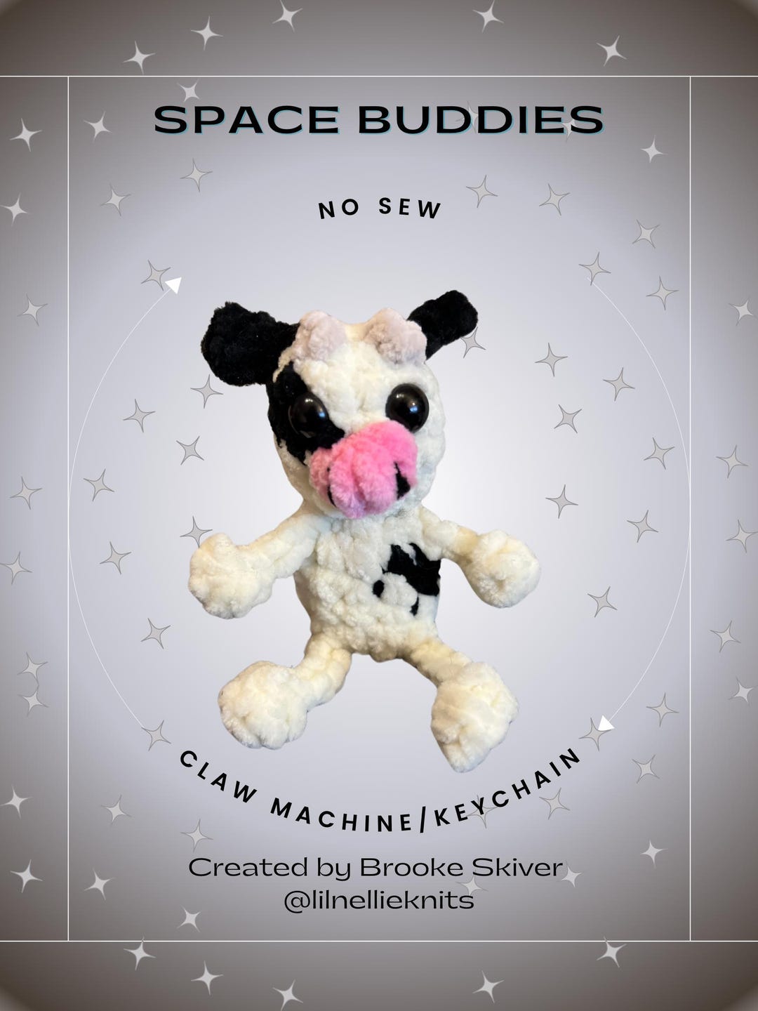 Cow Buddy Crochet Pattern - Etsy