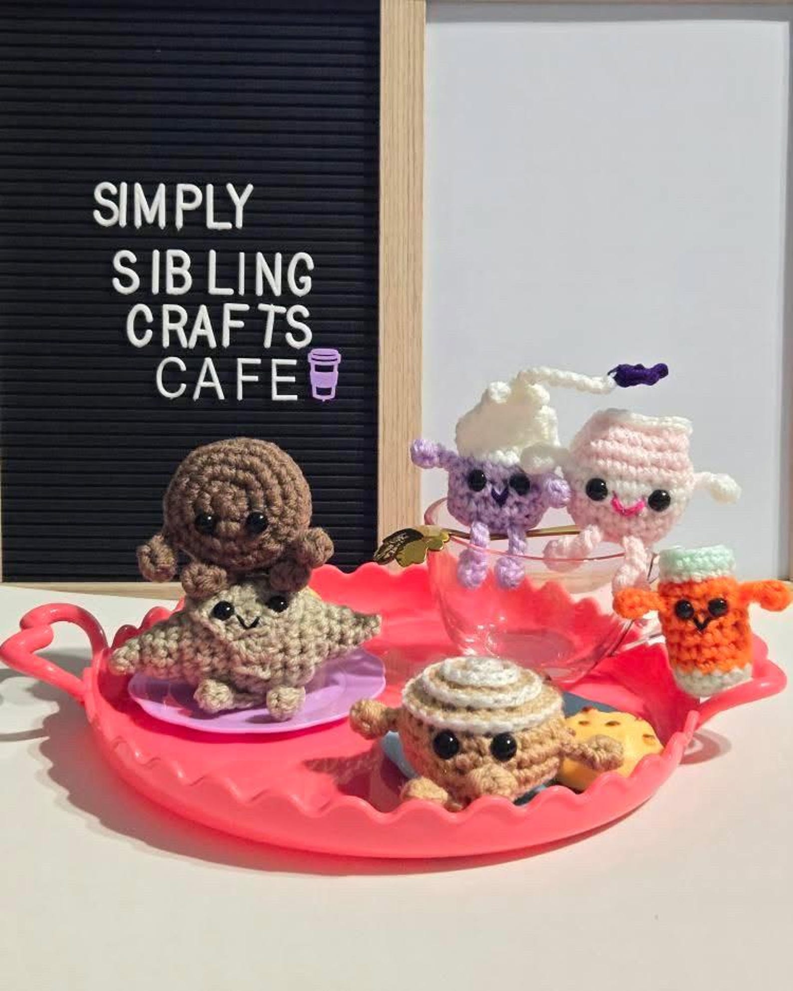 Tea Bag Buddy Crochet Pattern - No Sew - Etsy