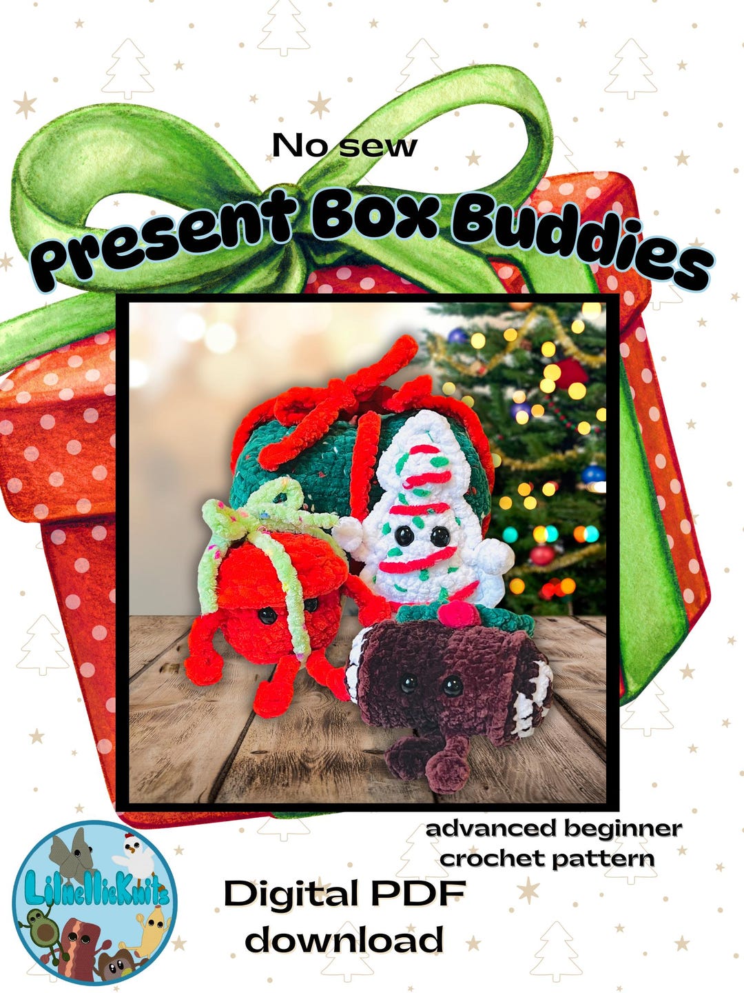 Present Box Buddies Crochet Pattern Bundle - Etsy
