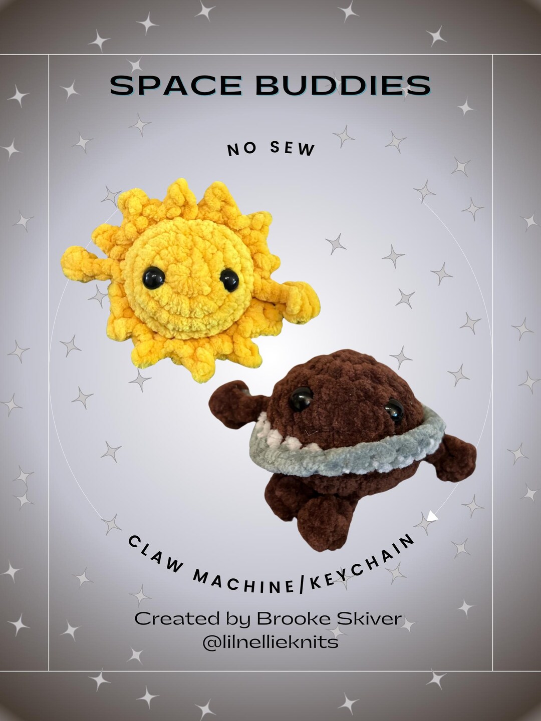 Saturn/sun Buddy Crochet Pattern - Etsy