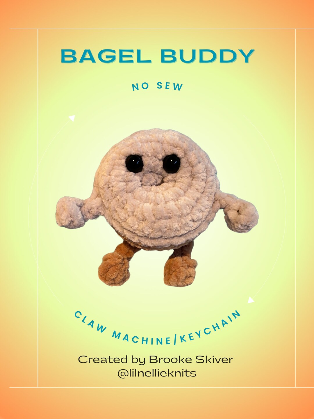 Bagel Buddy Crochet Pattern - Etsy