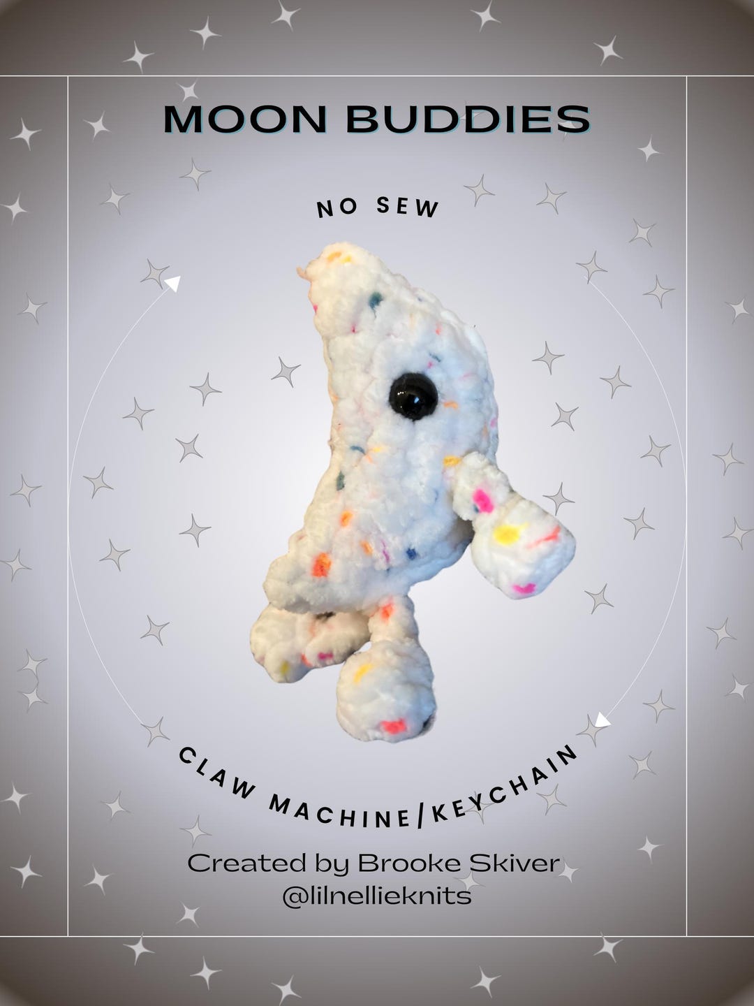 Moon Buddy Crochet Pattern - Etsy