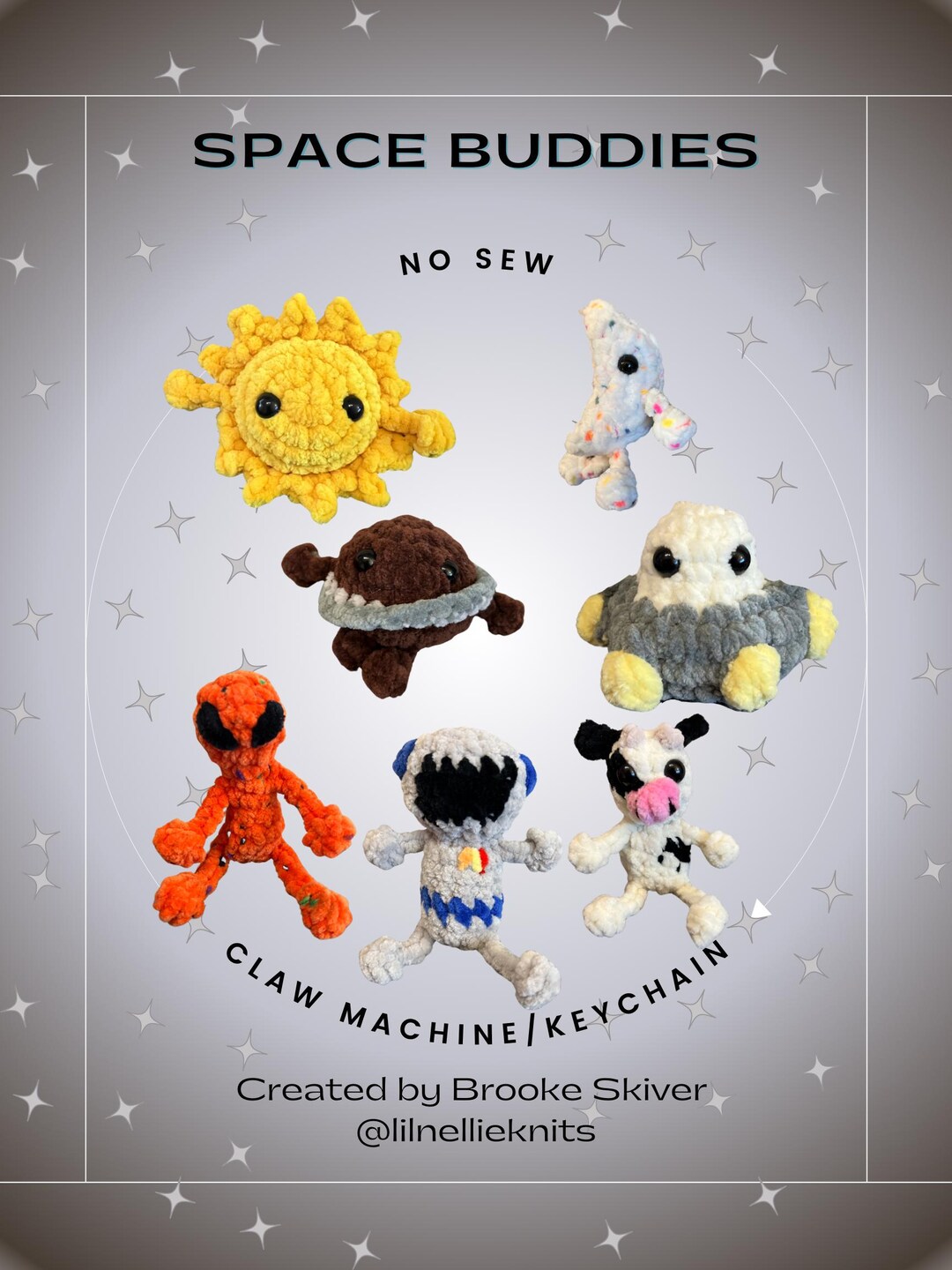 Space Buddies Crochet Pattern - Etsy