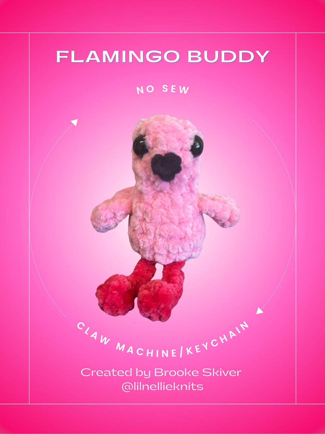 Flamingo Buddy Crochet Pattern - Etsy