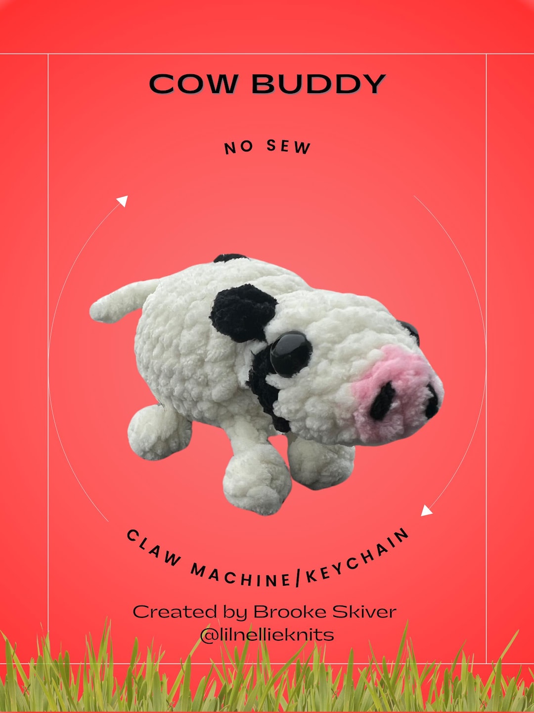 Cow Buddy 2.0 Crochet Pattern - Etsy