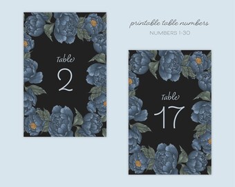 Garden Theme Table Numbers - Etsy