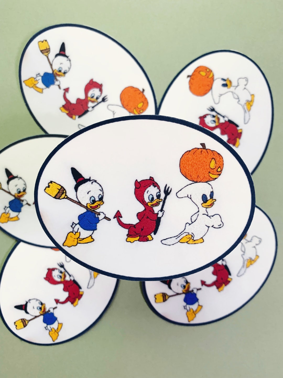 Halloween Ducks Sticker Waterproof Vinyl Sticker Halloween - Etsy