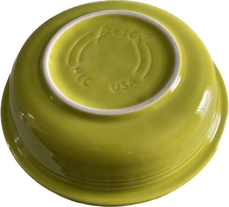 Fiesta Ware Medium Bowl in Lemongrass - Etsy