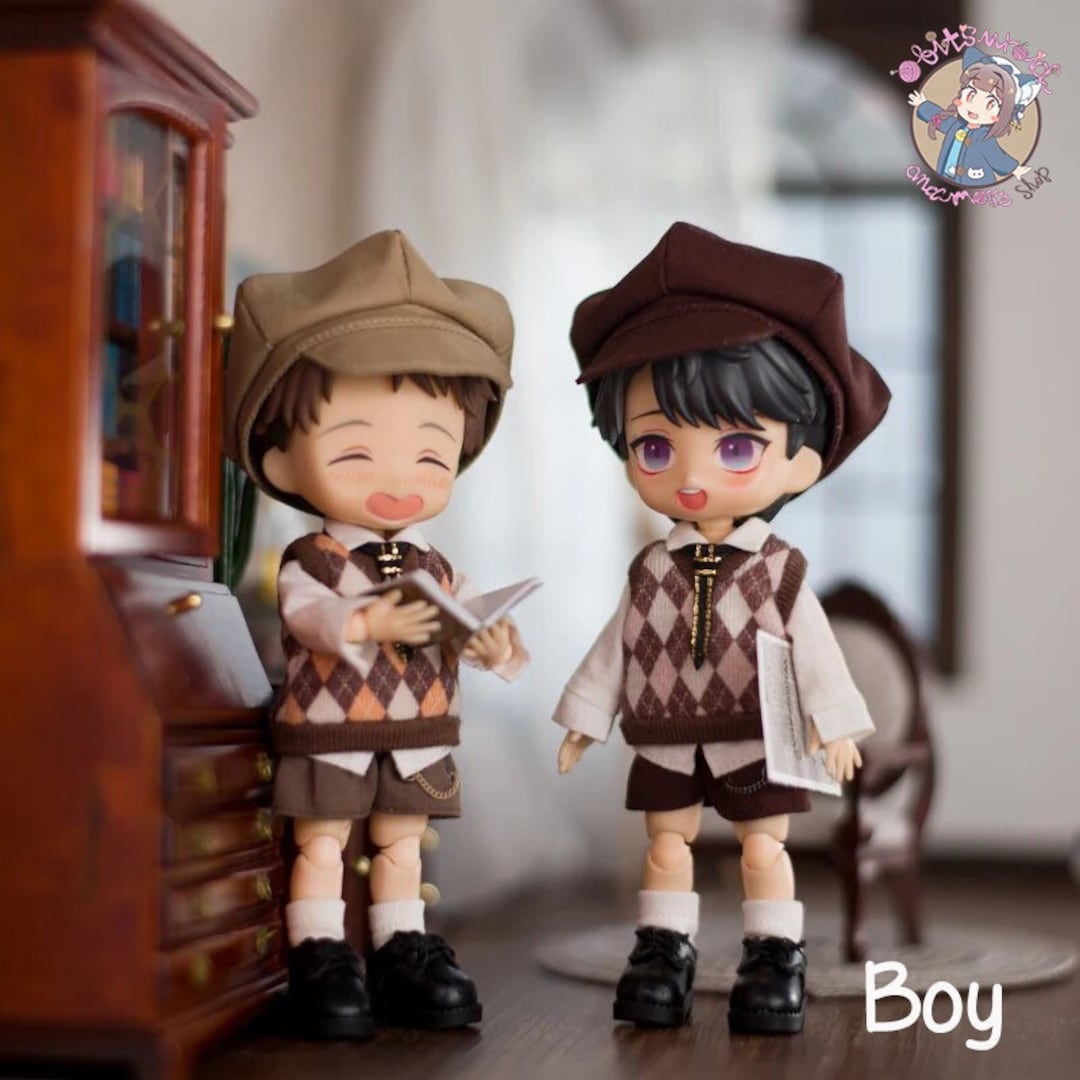 British Style Boys Set for OB11 YMY Nendoroid Doll - Etsy
