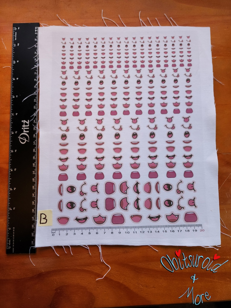 Anime Style Fabric Eyes for Doll Making - Etsy