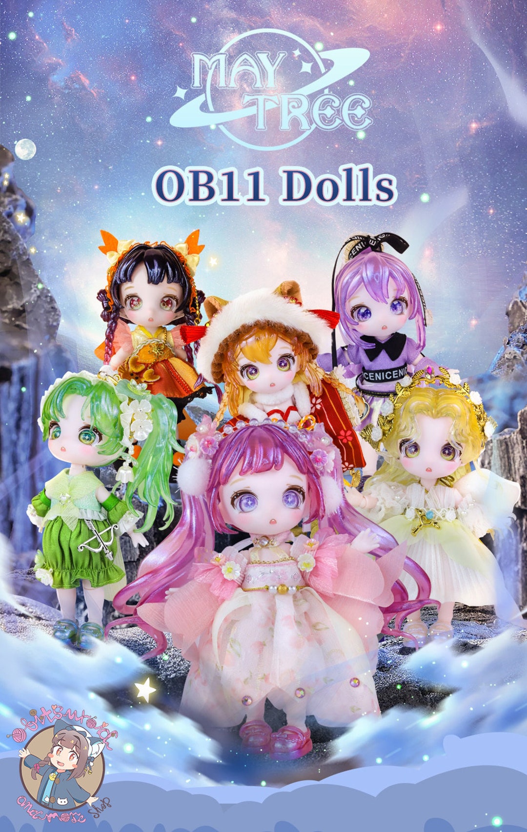 OB11 YMY Nendoroid DBS Maytree Dream Fairy Constellation Doll - Etsy UK