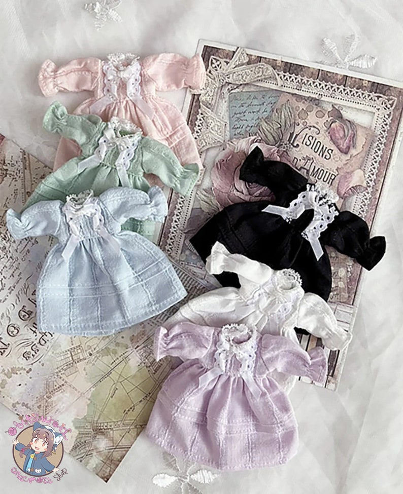 Elegant Sleeping Dress for OB11 YMY Nendoroid Doll - Etsy