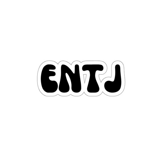 ENTJ Sticker MBTI Personality Type - Etsy