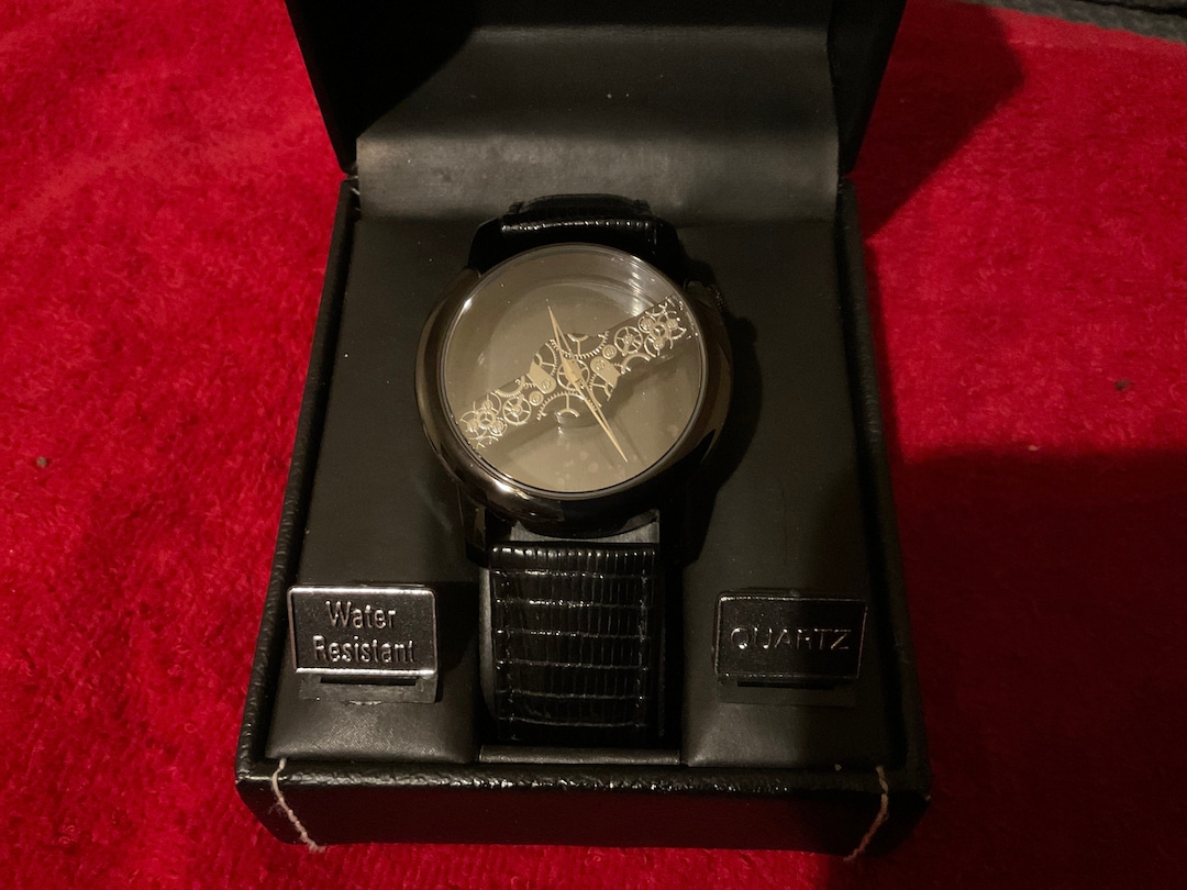 Croton Rare Limited Edition Watch With Black Genuine Leather Band ...