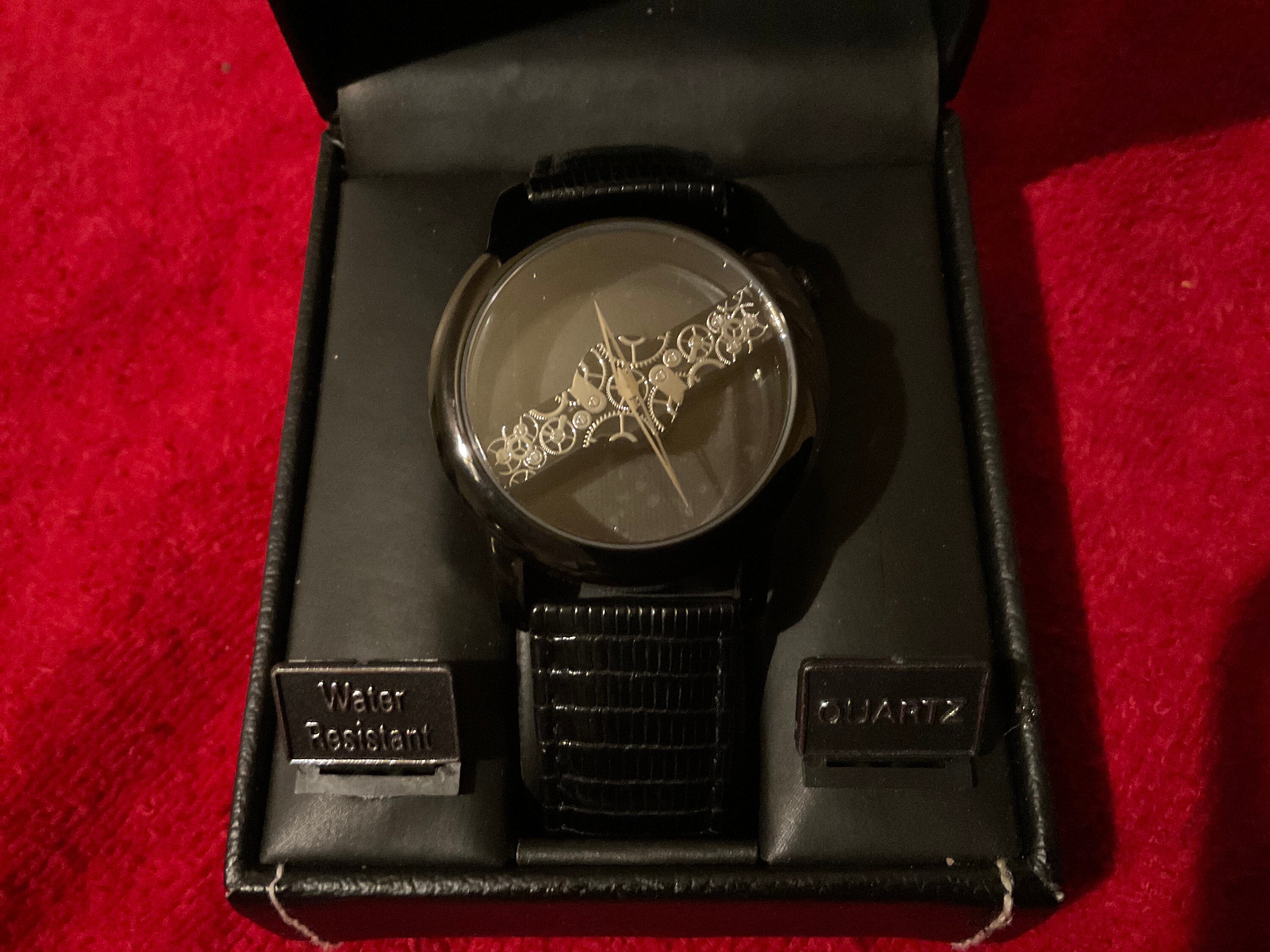 Croton Rare Limited Edition Watch With Black Genuine Leather Band ...