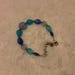 7” Dustin Designs Sea Glass and Sterling Silver Accent Bracelet With ...