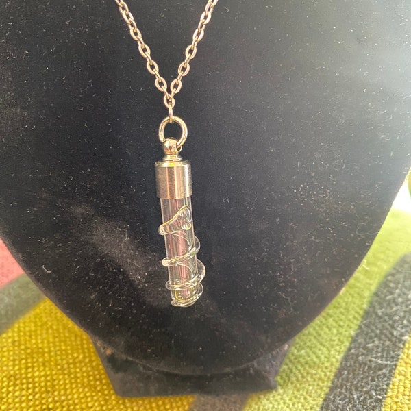 Vial Pendant - Etsy