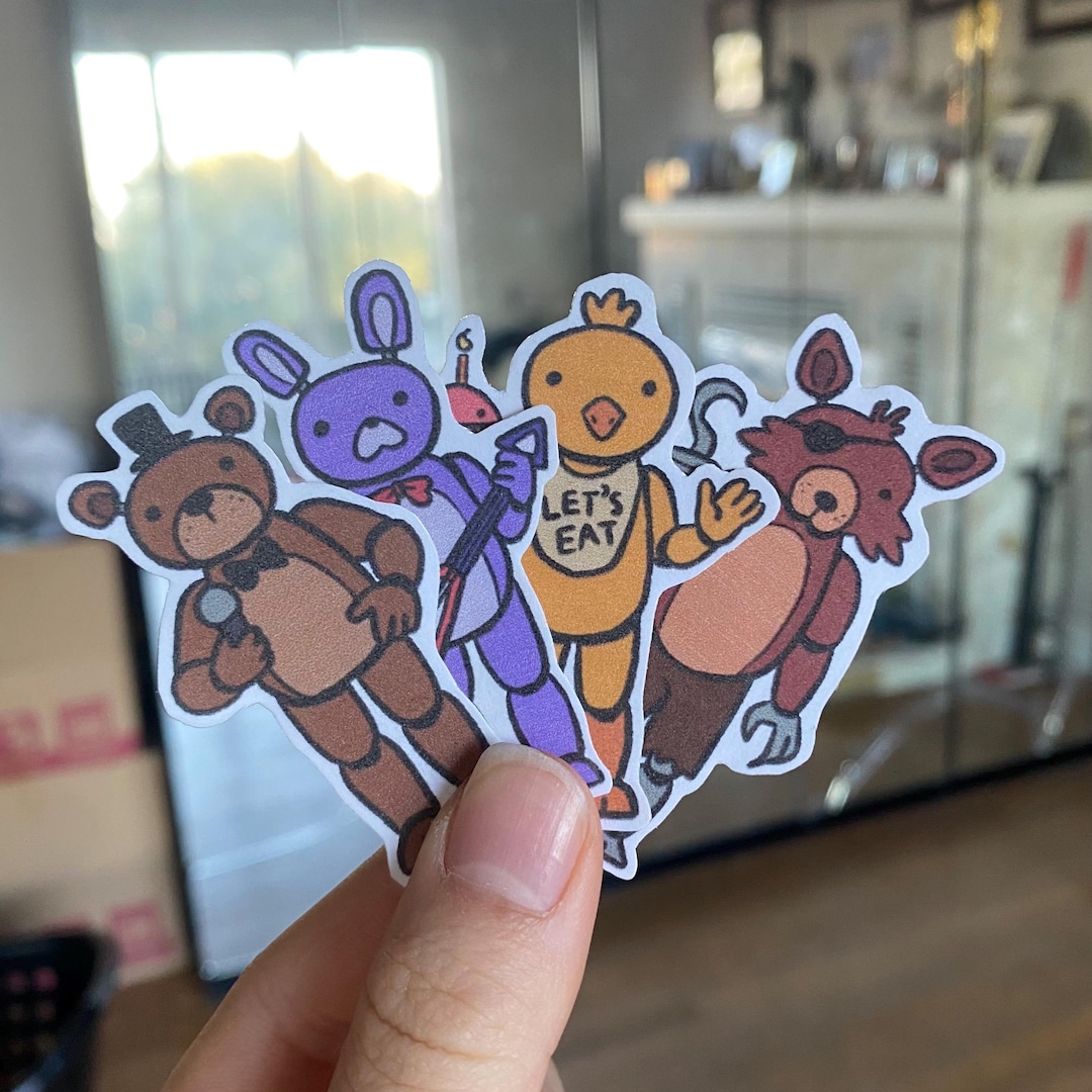 Cute Fnaf Sticker - Etsy
