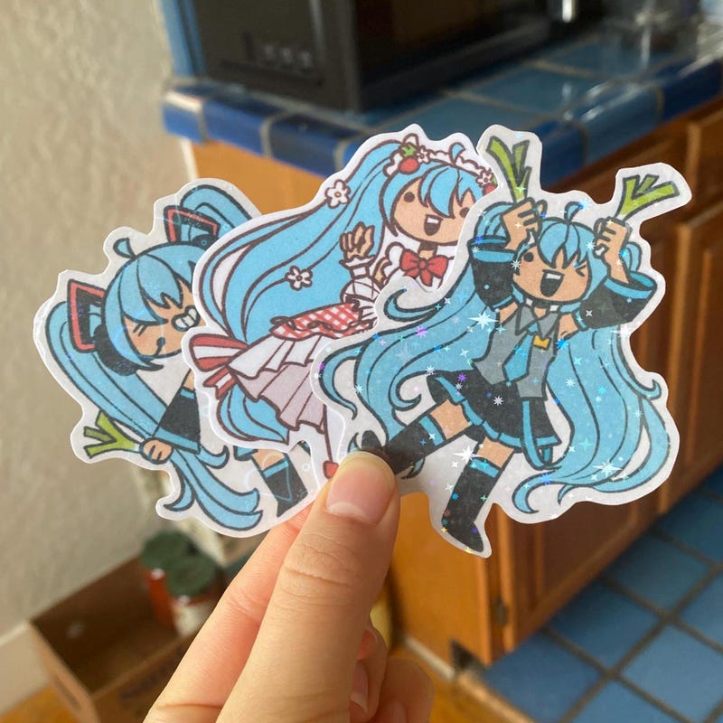 Hatsune Miku Sticker - Etsy
