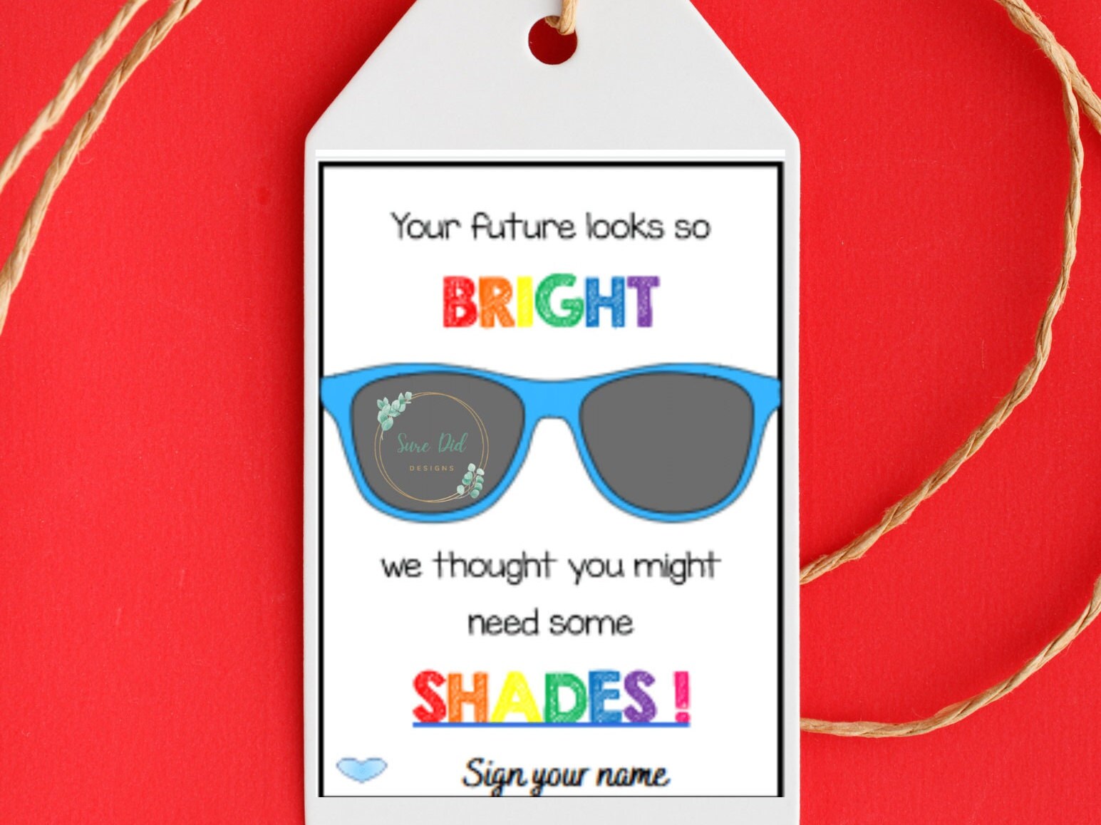End of Year Gift Tags for Students - Etsy