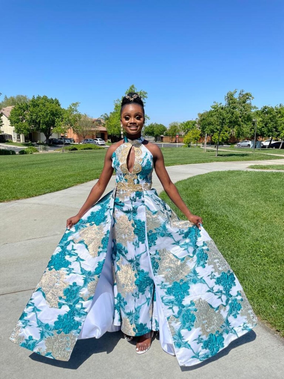 Custom-made Two Piece Prom Dress With Detachable Skirt [size 0-26] - Etsy