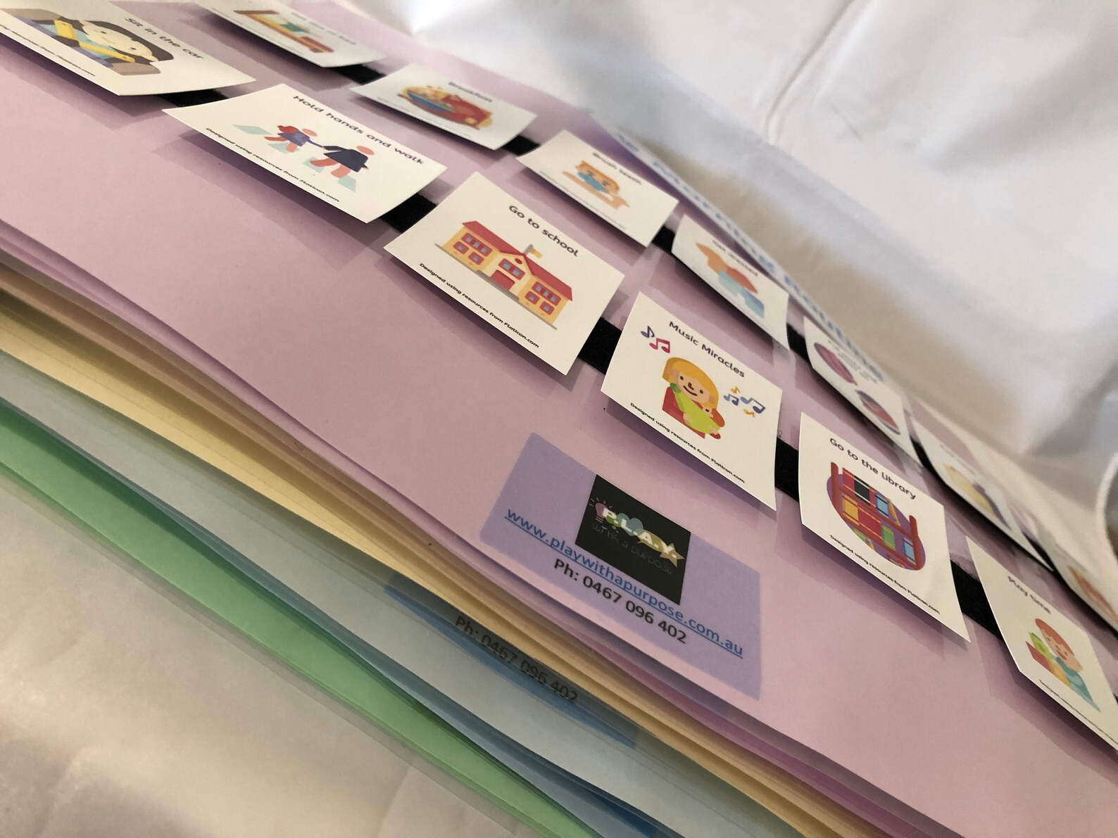 Morning Routine Visual Chart for Children Morning Routine Ideas for ...